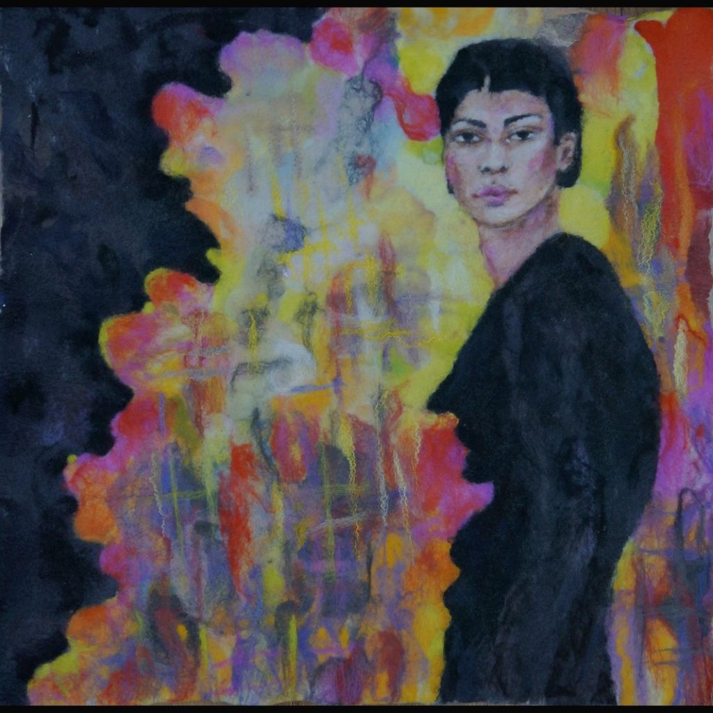 Portrait | Textile Art Gallery | Olga Finkel